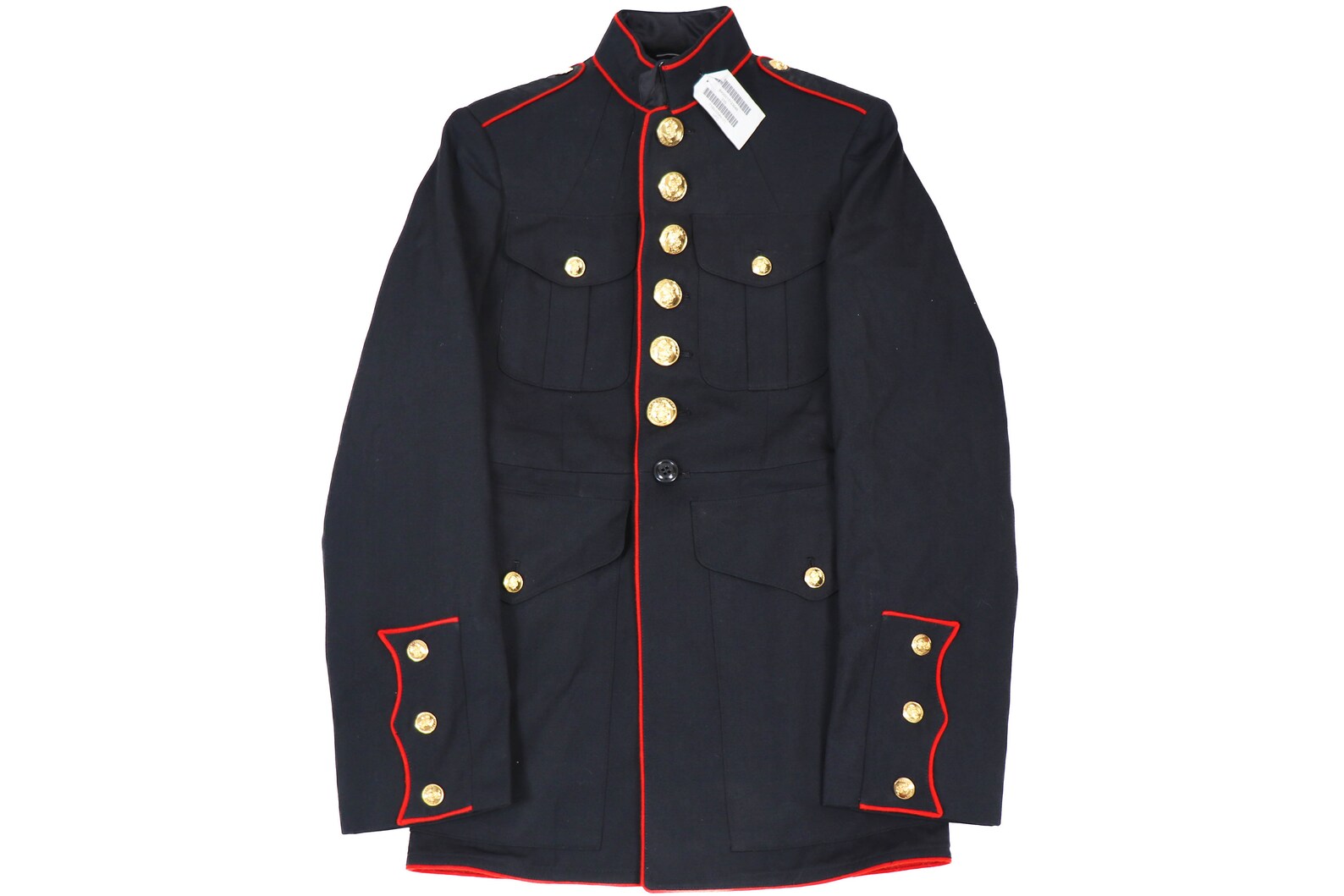 Authentic U.S Marine Corp USMC Dress Blue Jacket Coat DSCP Crown ...