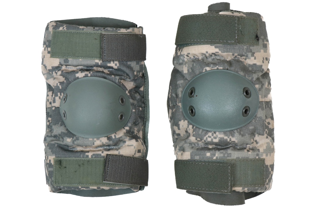 Authentic U.S Army Elbow Pad Set ACU UCP Digital Camo Military Surplus ...