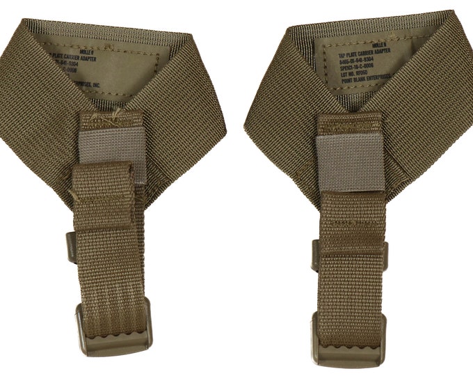 Authentic U.S Army Molle II Tactical Assault Panel TAP Plate Carrier ...