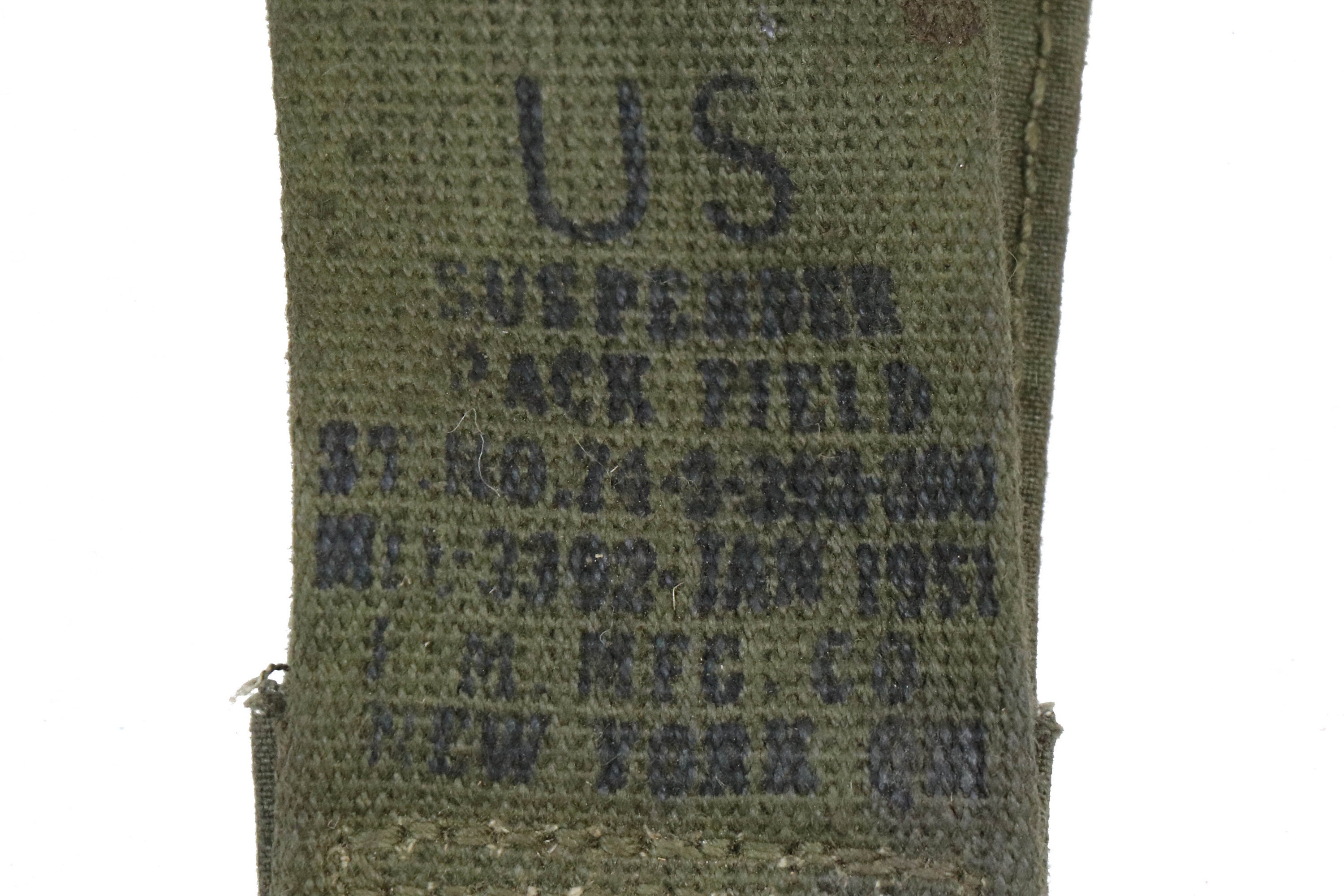 Authentic U.S Army WWII Korean War M1945 Field Pack Suspenders - Etsy