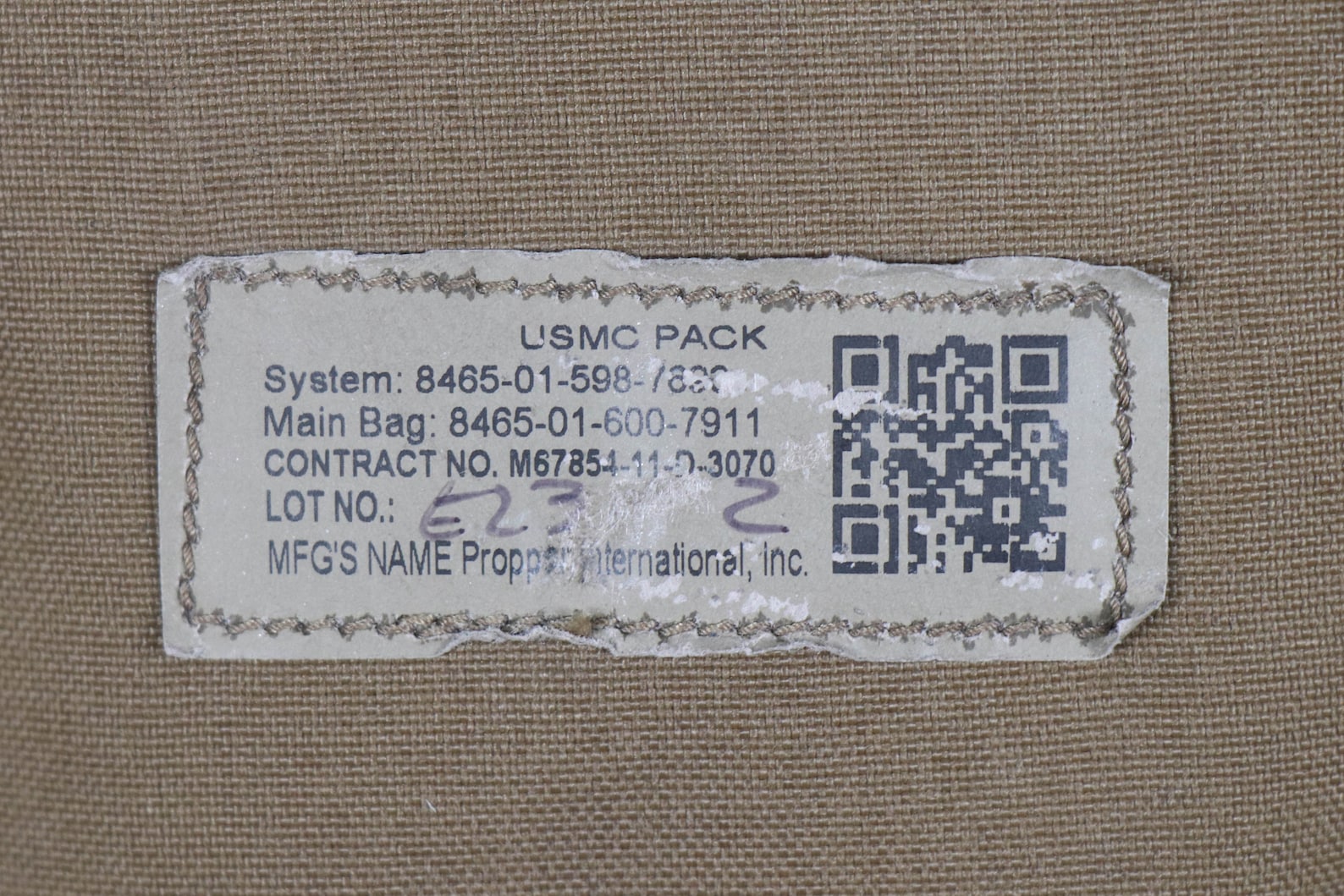 Authentic USMC Main Pack FILBE Field Bag Coyote Brown Backpack - Etsy