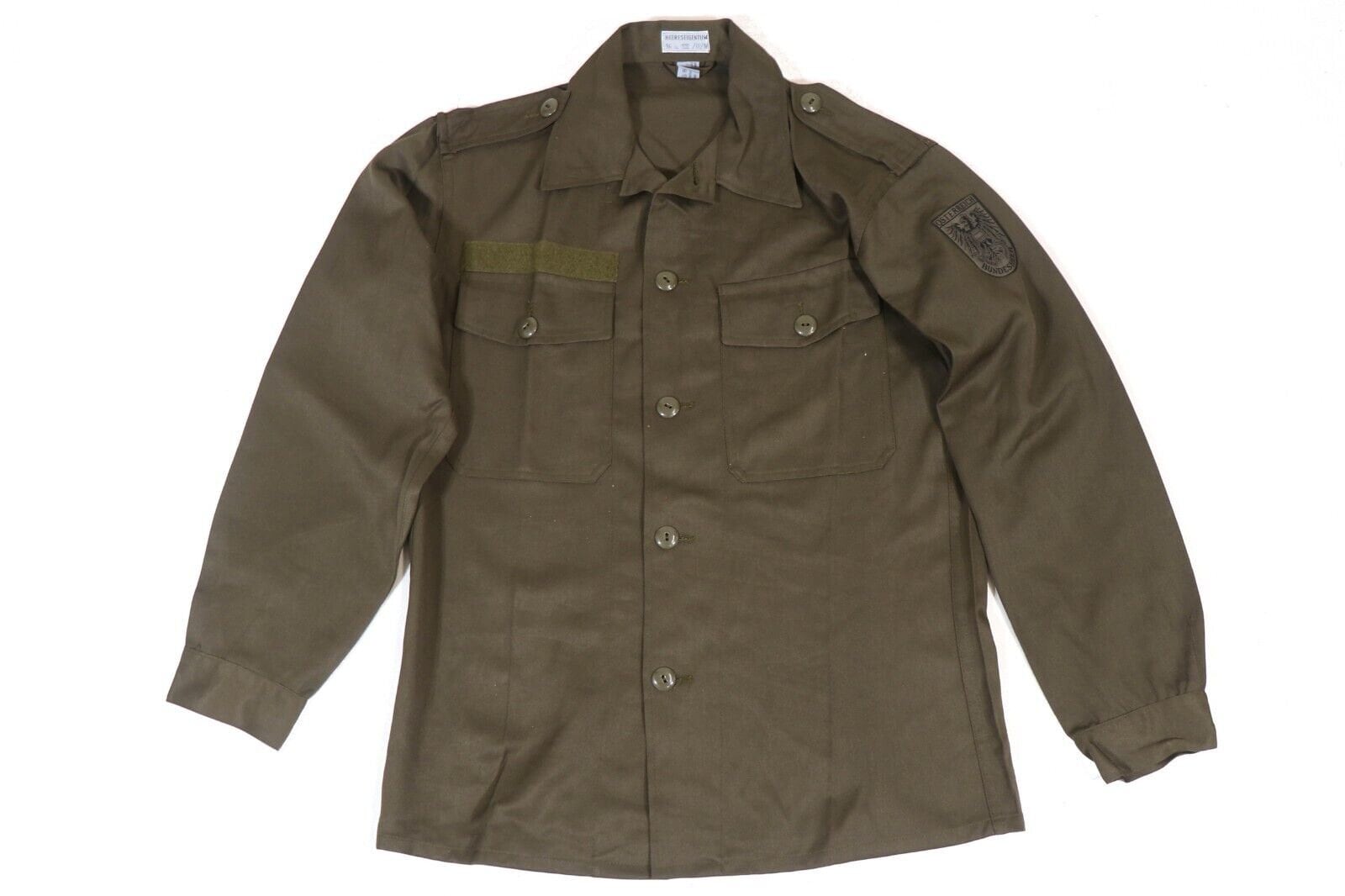 Authentic Austrian Army OD Woodland Green Field Jacket Österreich ...