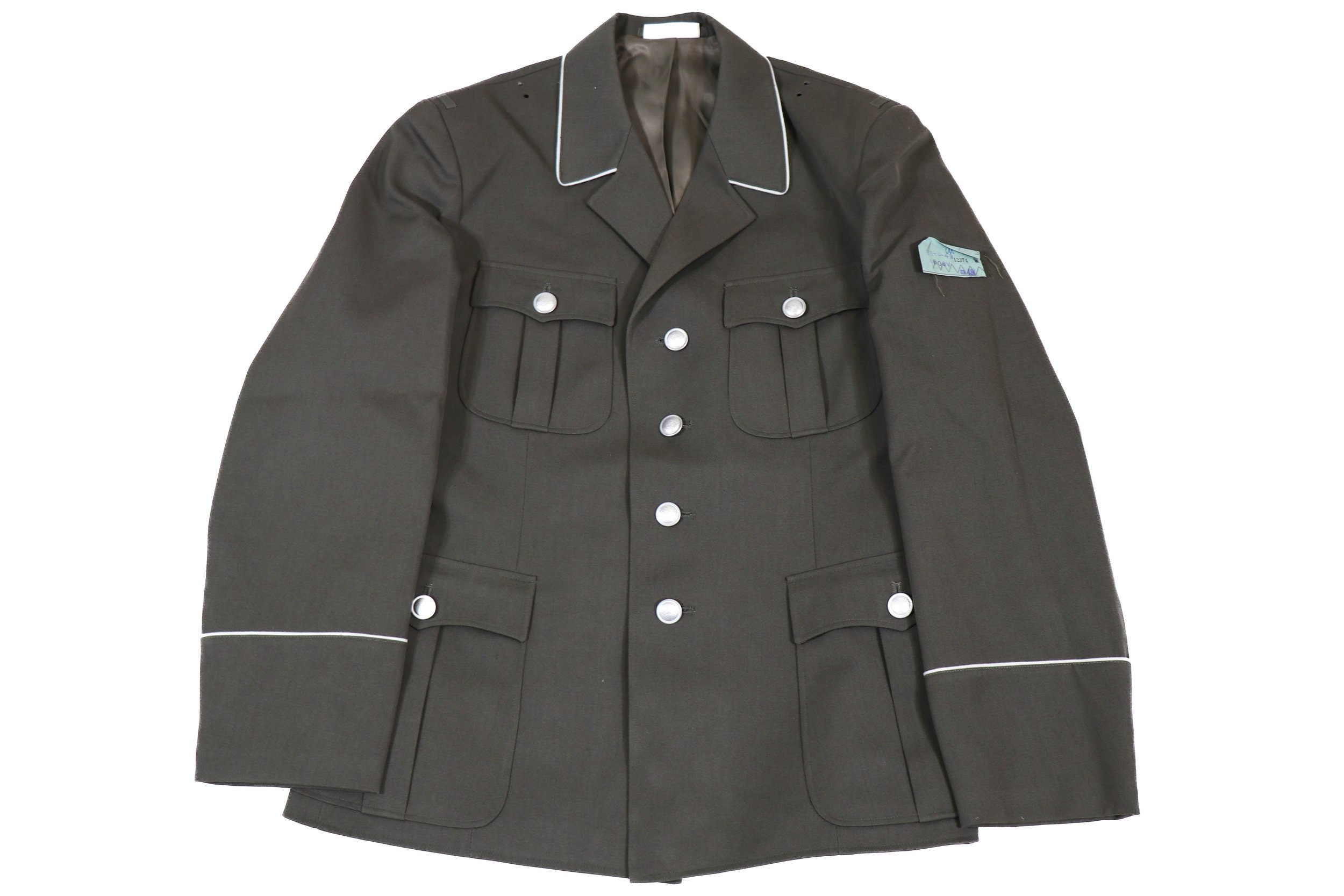 Authentic East German Army Officer Dress Tunic Jacket NVA DDR Uniform ...