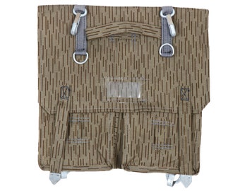 Authentic East German Strichtarn Field Pack Zeltbahn Straps Backpack ...