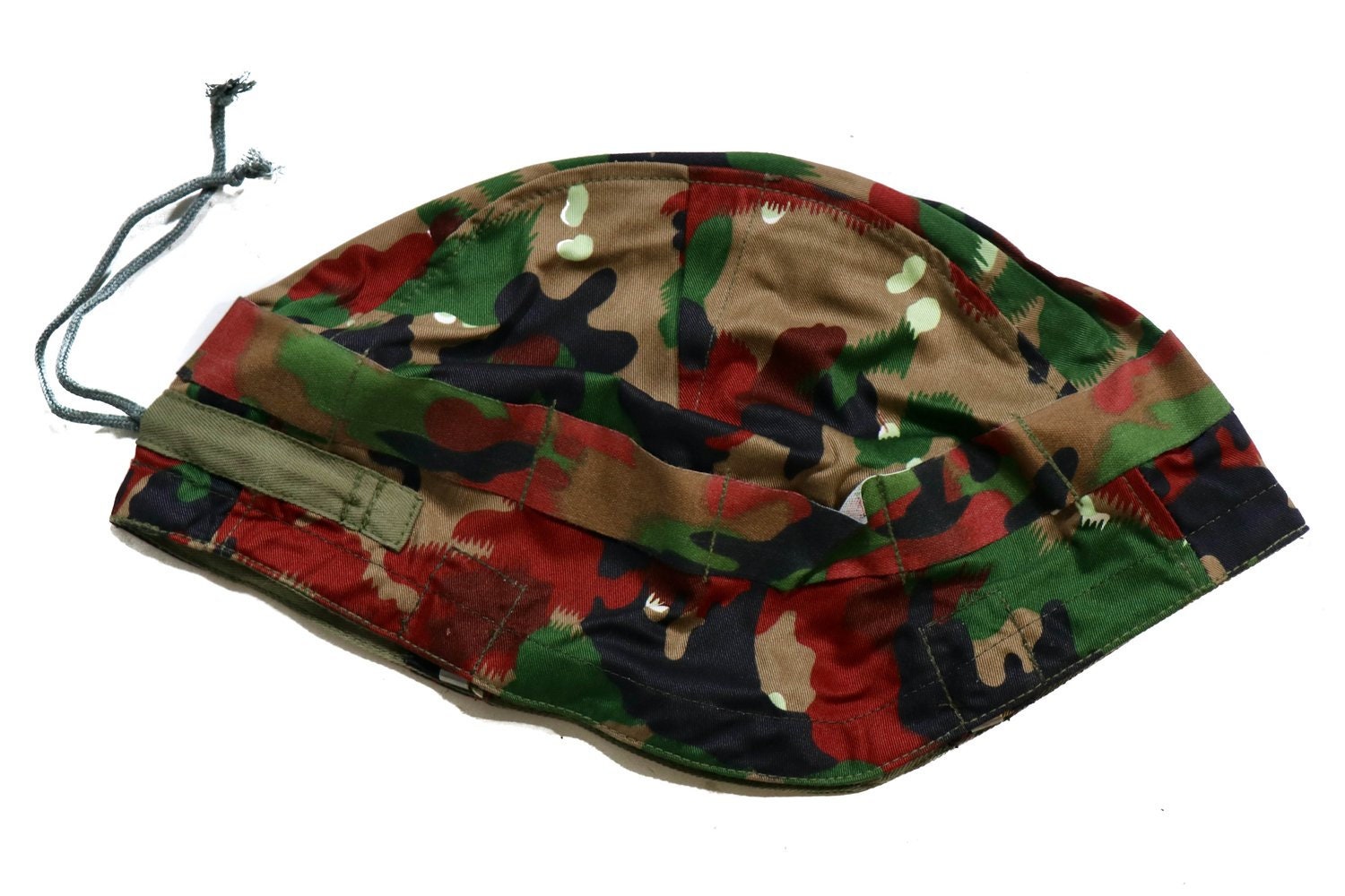 Authentic Swiss Army M71 Alpenflage Helmet Cover Camouflage Uniform M83 ...