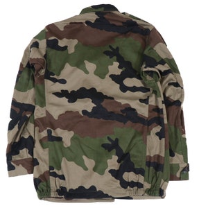 Authentic French CCE Woodland Camo Combat Field Jacket Uniform F2 ...