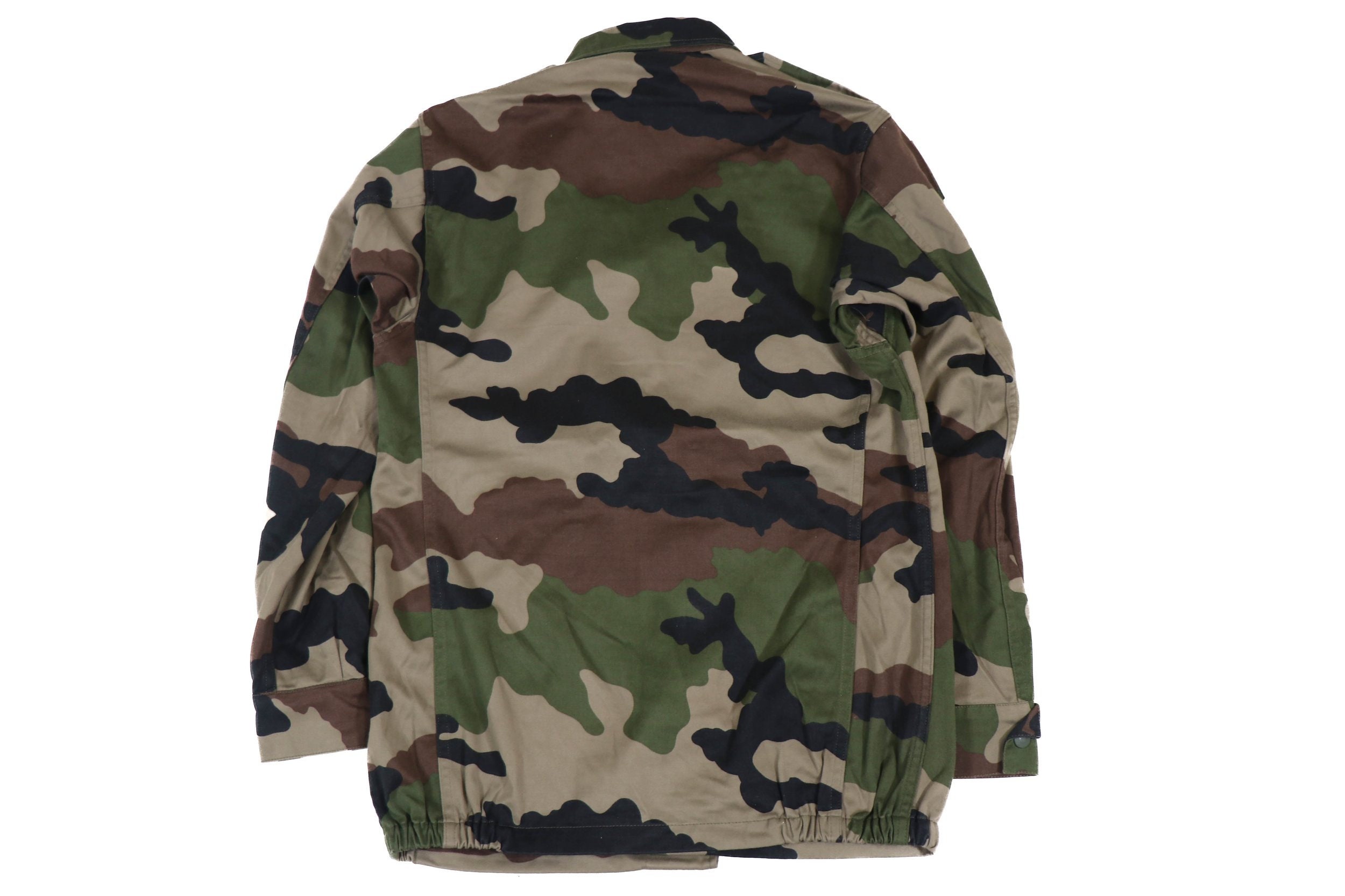 Authentic French CCE Woodland Camo Combat Field Jacket Uniform F2 ...