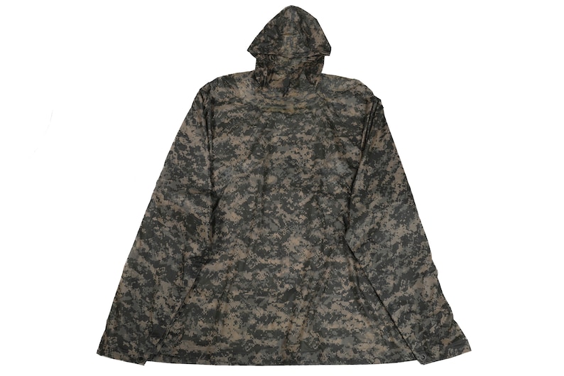 Genuine US Military ACU Wet Weather Poncho Liner Waterproof UCP Digital ...