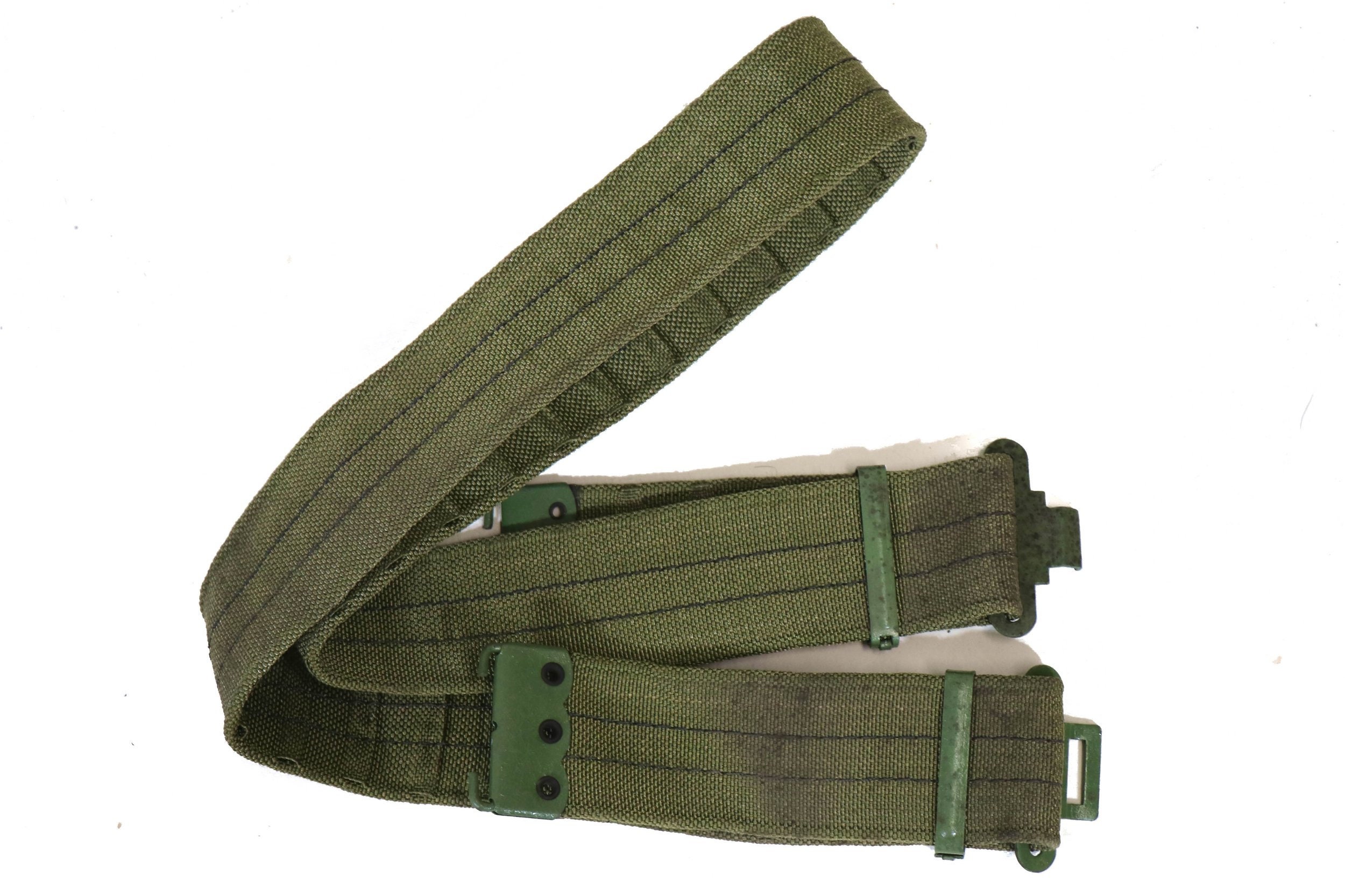 Authentic East German Green UTV Army Belt With Buckle NVA DDR Uniform ...