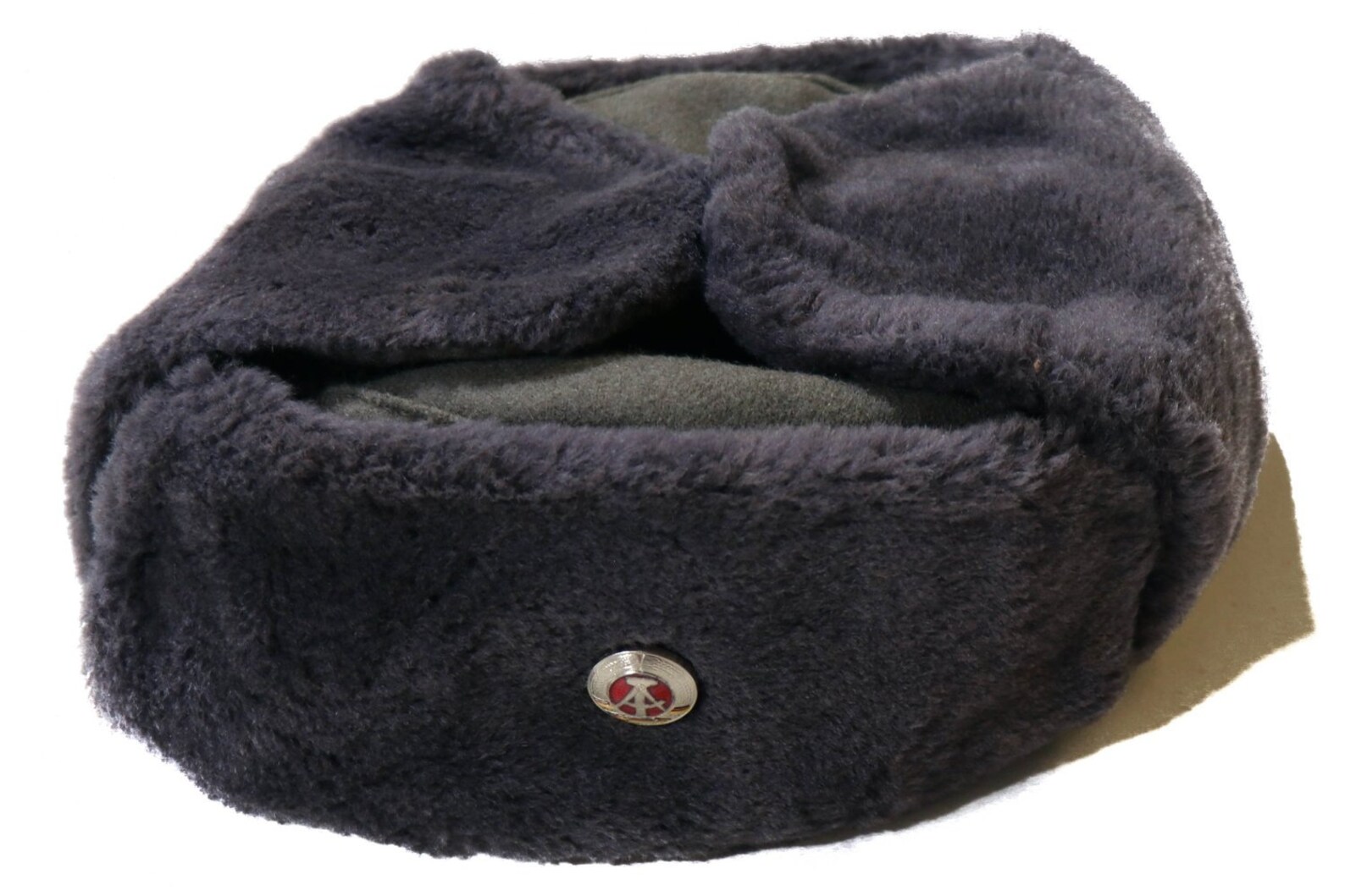 Authentic East German Army Winter Hat Field Cap NVA DDR Uniform ...