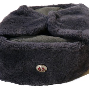 Authentic East German Army Winter Hat Field Cap NVA DDR Uniform ...