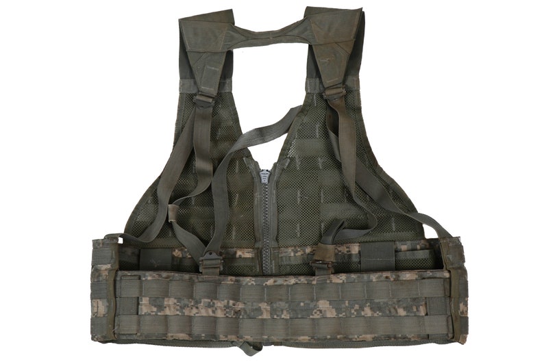 Authentic U.S Army Fighting Load Carrier Vest Molle II ACU UCP Digital ...
