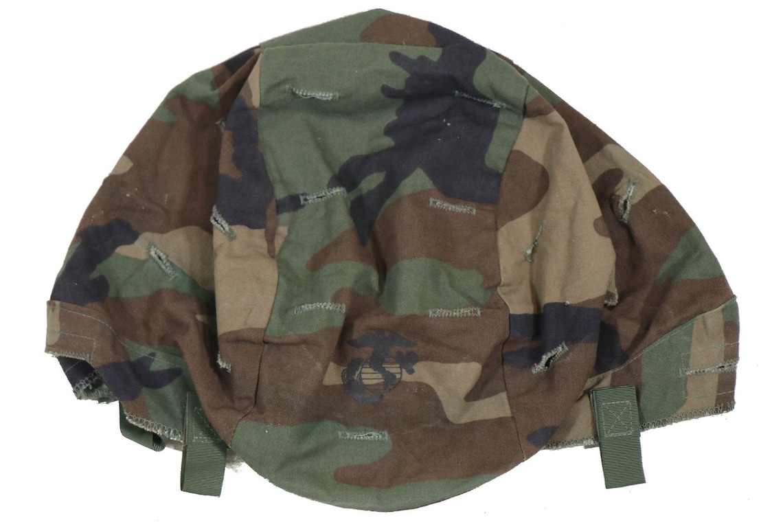 Authentic U.S Marine Corp PASGT Helmet Cover Woodland M81 BDU - Etsy