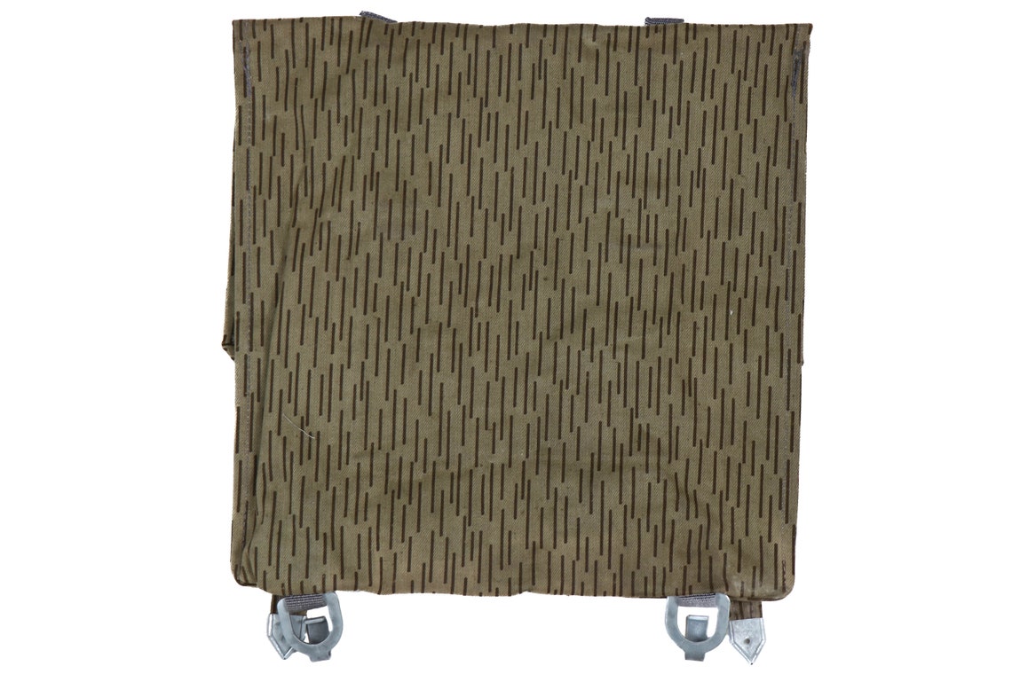 Authentic East German Strichtarn Field Pack Backpack Army NVA DDR Rain ...