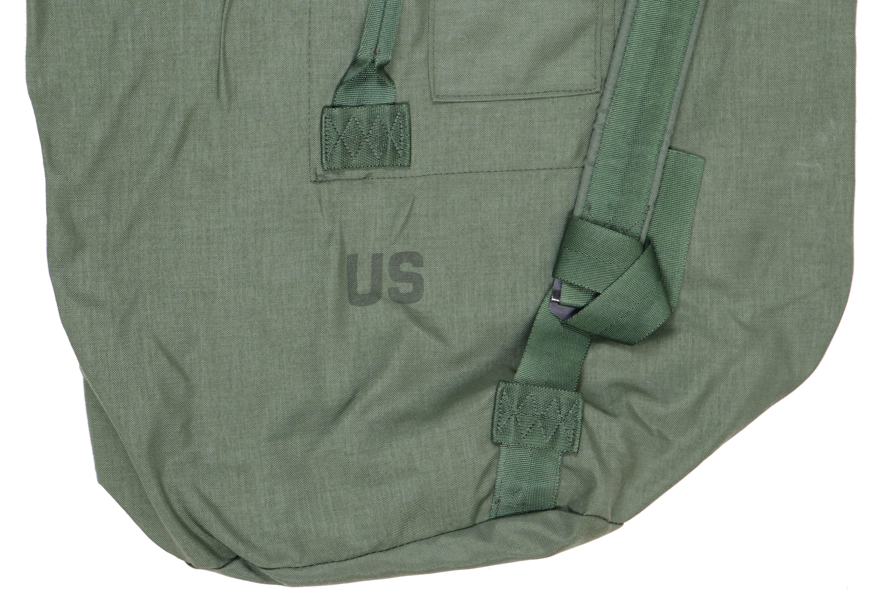 Authentic U.S Army OD Green Top Loading Military Duffle Bag US Army Sea ...