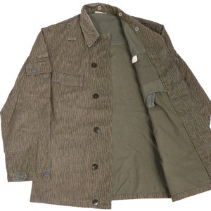 Authentic East German Army Strichtarn Camo Field Jacket NVA DDR OD ...