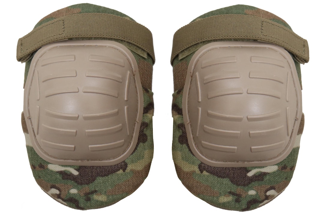 Authentic U.S Army Elbow Pad Set OCP Multicam Woodland Camo Military ...