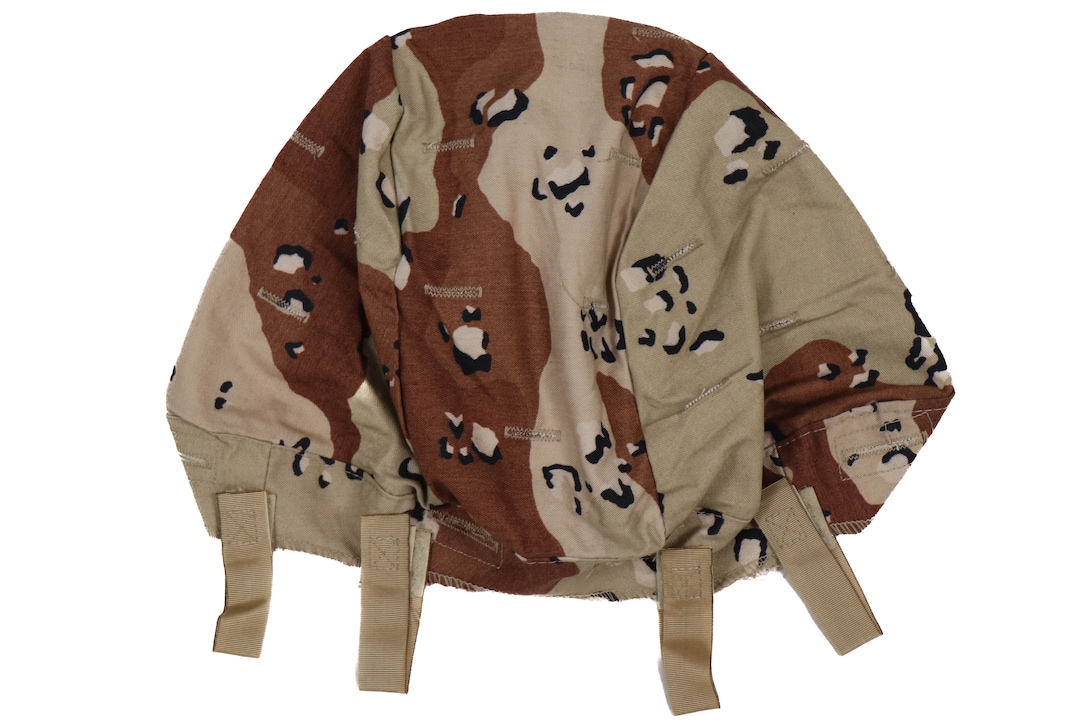 Authentic US Army PASGT Helmet Cover Chocolate Chip BDU 6 Color Desert ...