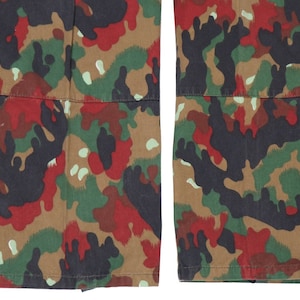 Authentic Swiss Army M83 Alpenflage Field Pants Camouflage Uniform M70 ...
