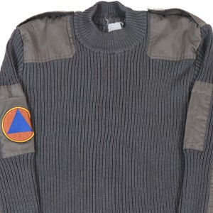 Authentic Czech Army Grey Sweater Pullover Commando Jumper Uniform ...