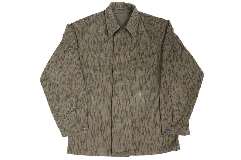 Authentic East German Army Strichtarn Camo Field Jacket NVA DDR OD ...