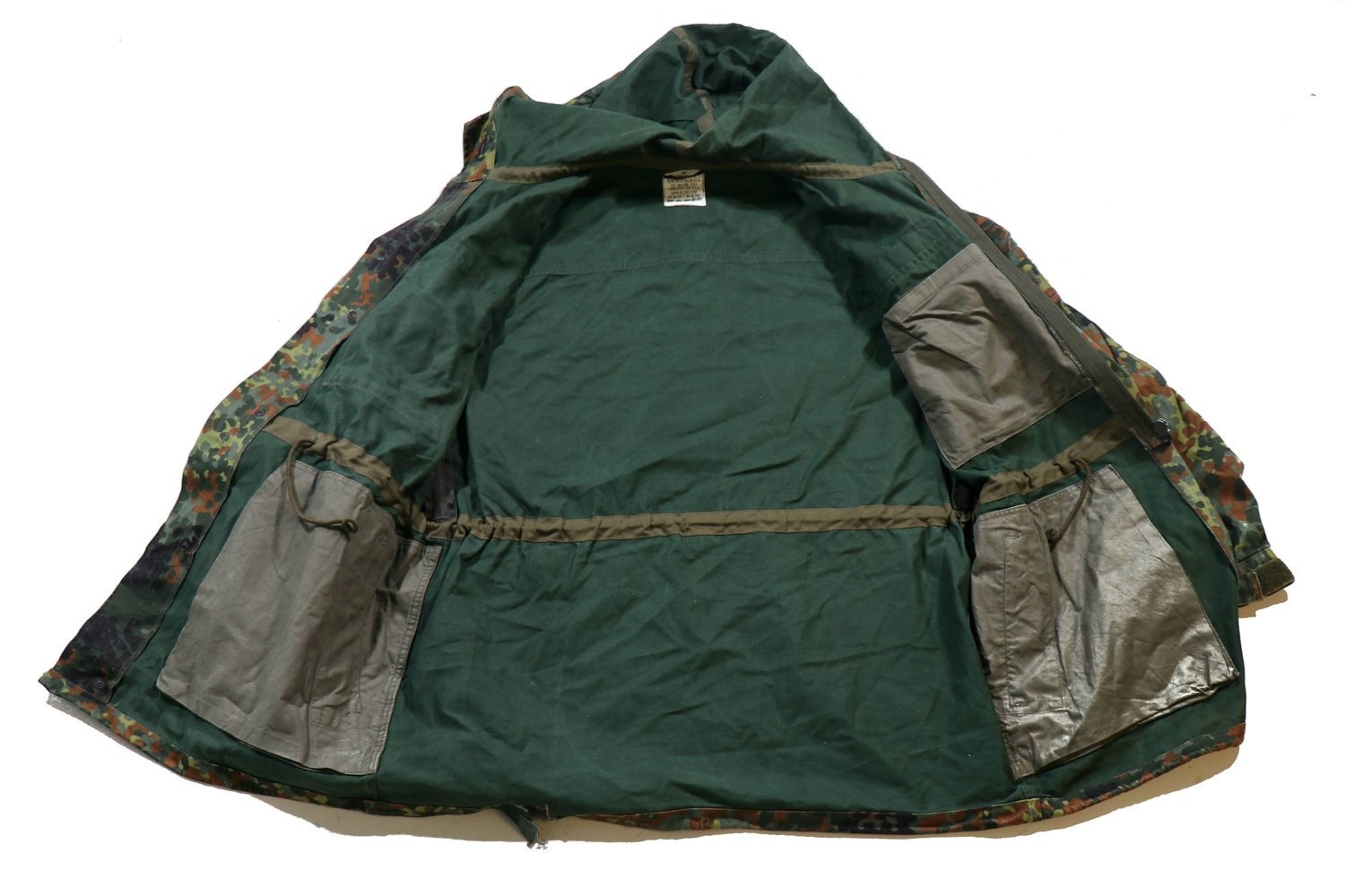 Flecktarn Camouflage Jacket ORIGINAL German Army Field Blouse Jacket ...