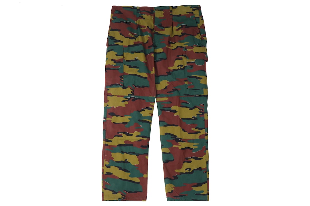 Authentic Belgian Army Jigsaw Field Pants Camo Military Surplus Uniform Camouflage M90 Trousers ...