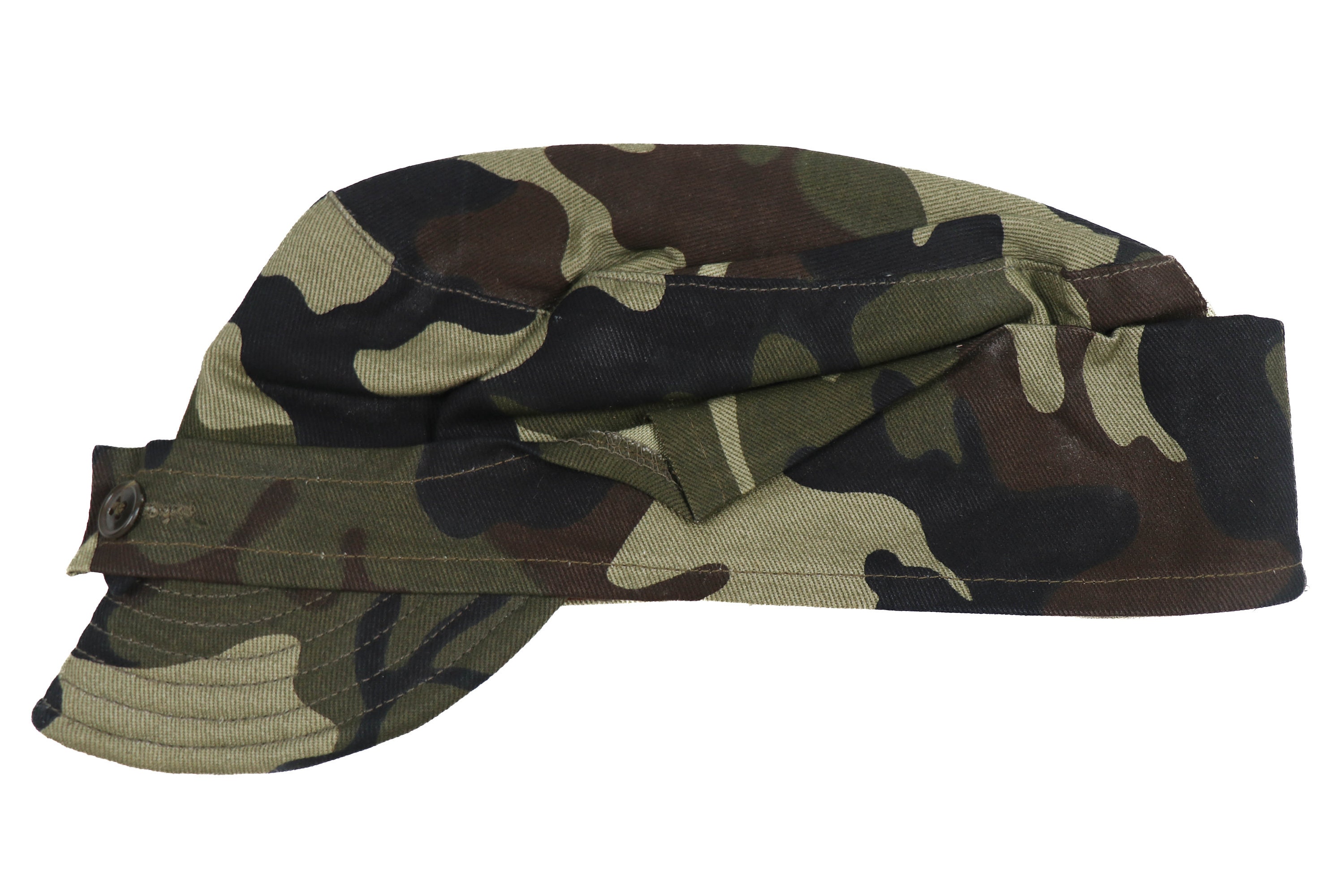 Authentic Romanian Army M1990 Field Cap / Hat Leaf Woodland Moldova M93 ...