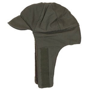 Authentic German Army Moleskin Grey Winter Hat Bundeswehr Camo Military ...