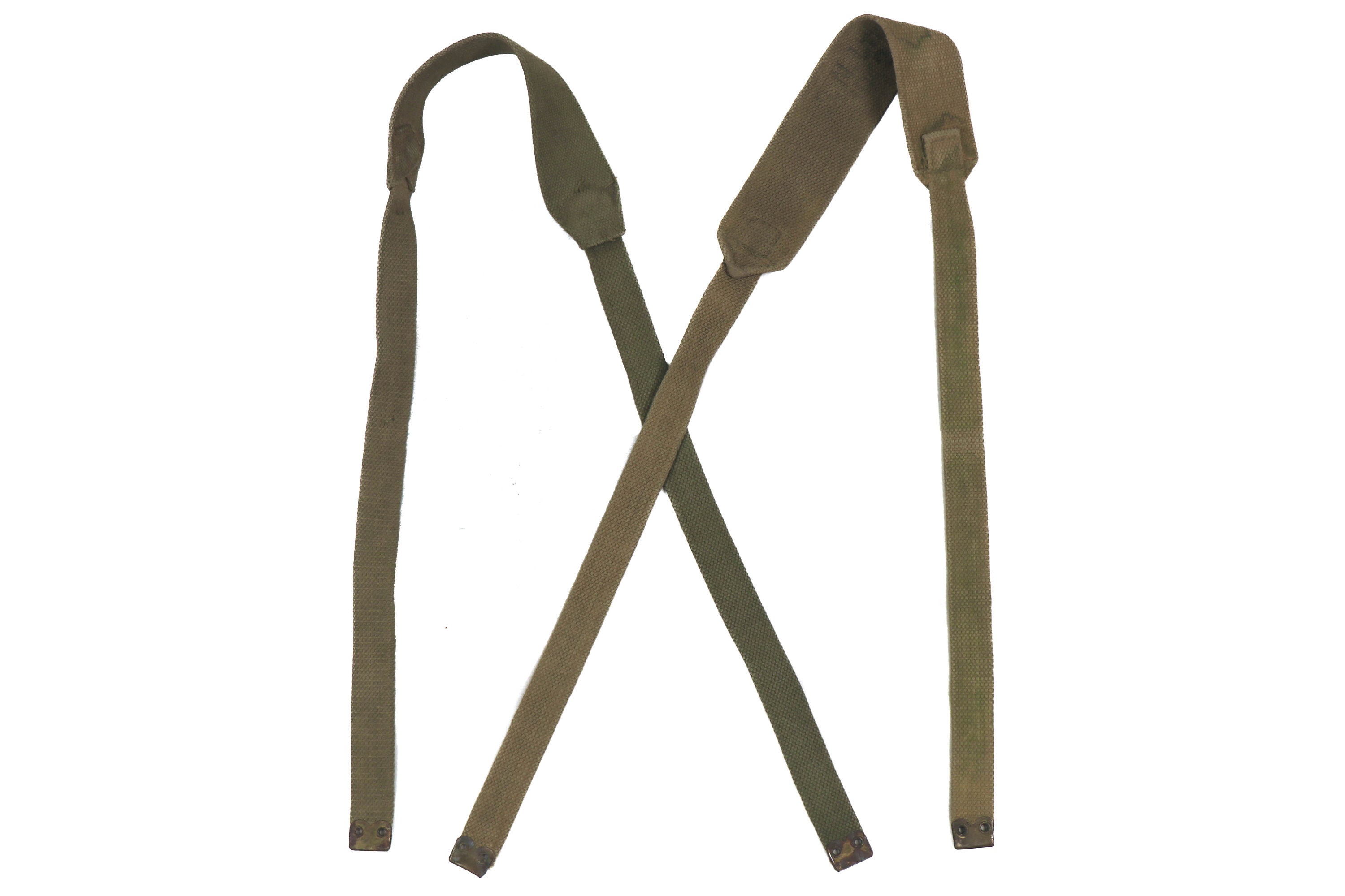 Authentic British Army WWII P37 Suspenders Brace Shoulder Strap WW2 ...