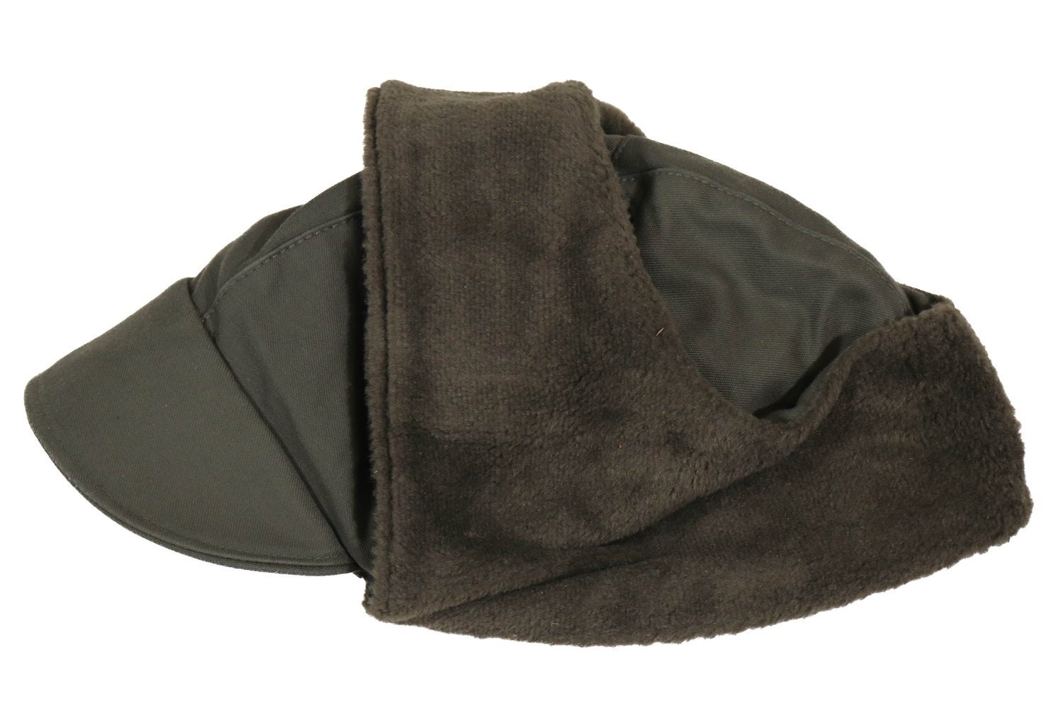 Authentic German Army Moleskin Grey Winter Hat Bundeswehr Camo Military ...