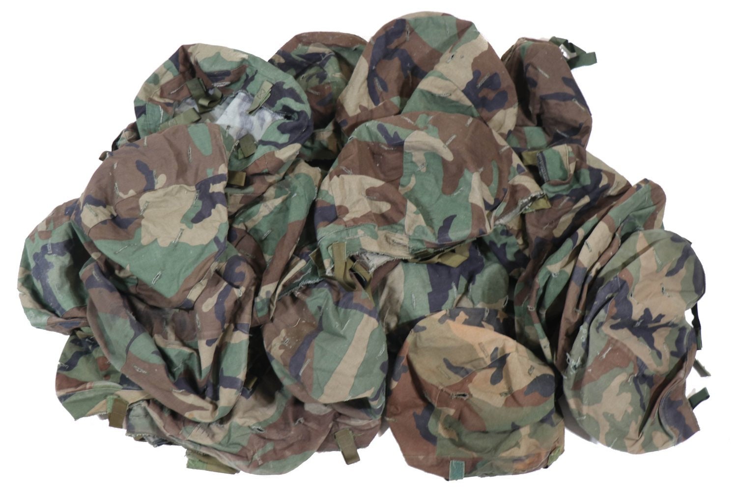 Authentic US Army PASGT Helmet Cover Woodland M81 BDU Camouflage ...