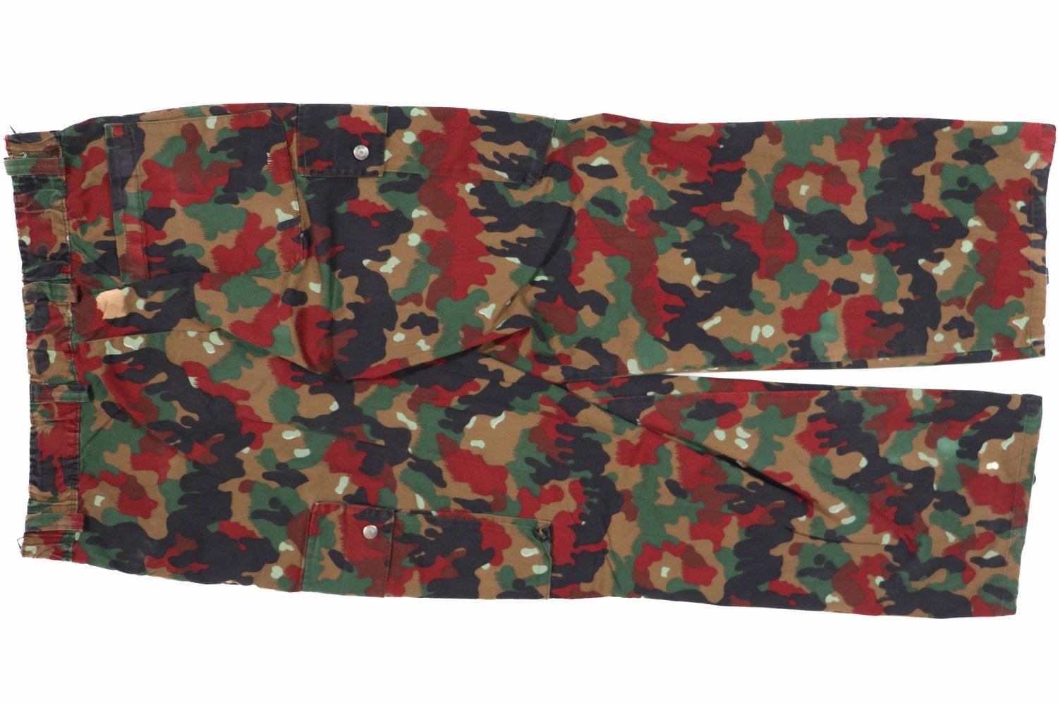 Authentic Swiss Army M83 Alpenflage Field Pants Camouflage Uniform M70 ...