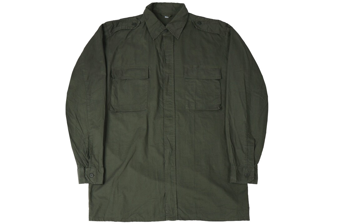 Authentic Croatian Military Field Shirt Olive Green BDU Army - Etsy
