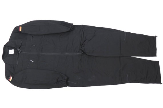 Authentic German Mil-Tec Army Black Tanker Coveralls … - Gem