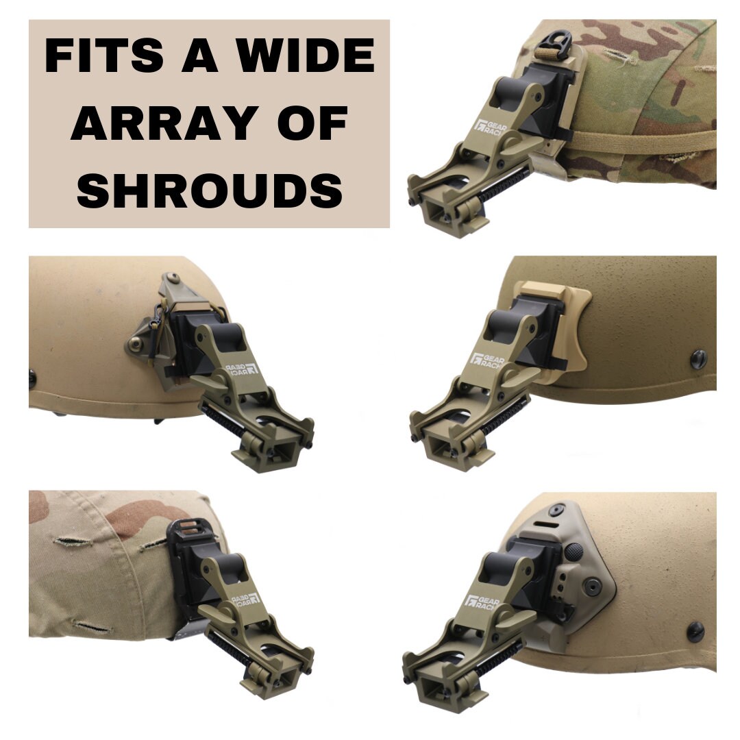 Universal NVG Rhino Mount for PVS-14 Night Vision Goggles Systems ...