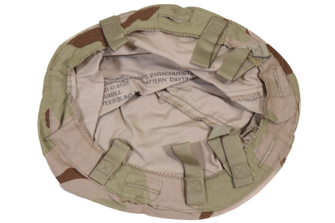 Authentic US Army PASGT Helmet Cover Desert Combat Uniform DCU ...