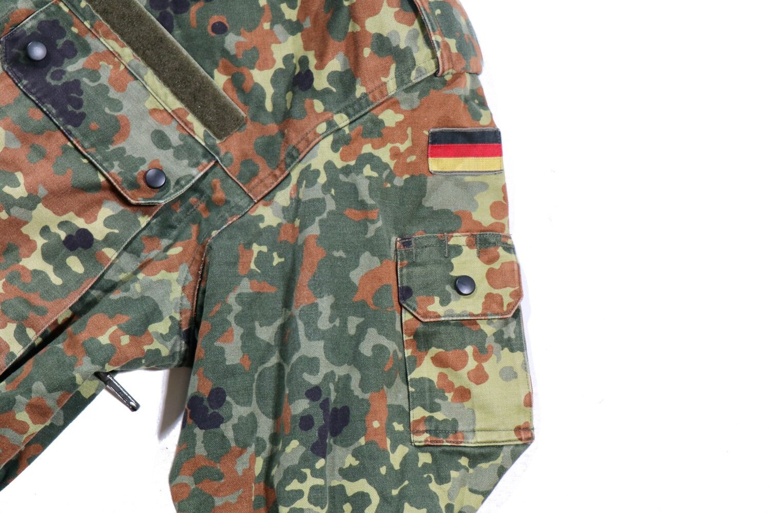 Authentic German Army Flecktarn Parka Bundeswehr Camo Military Surplus ...