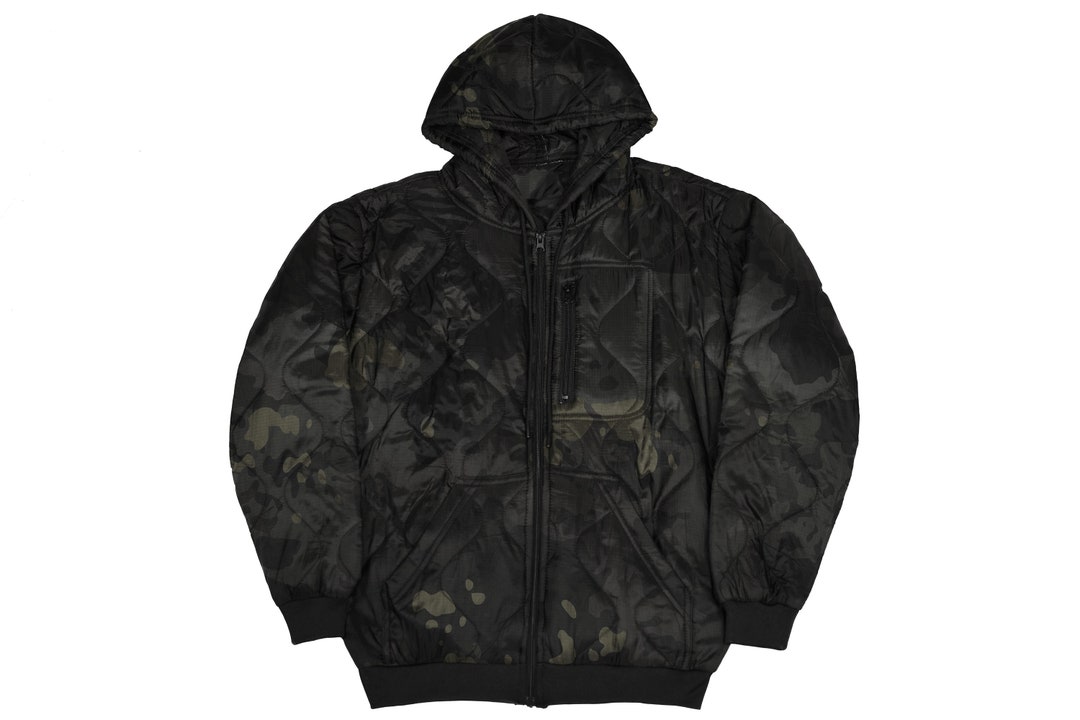Gear Rack Woobie Jacket Full Zip Hoodie Multicam Black OCP Woodland ...