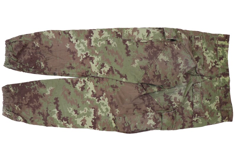 Authentic Italian Army Vegetato Camo Combat Field Pants - Etsy