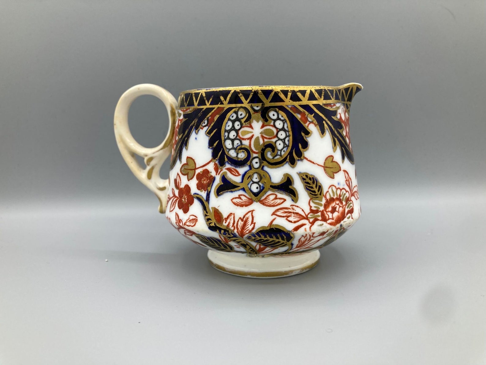 Victorian Era Royal Crown Derby ‘kings Pattern’ #383 Creamer (1888). - Etsy
