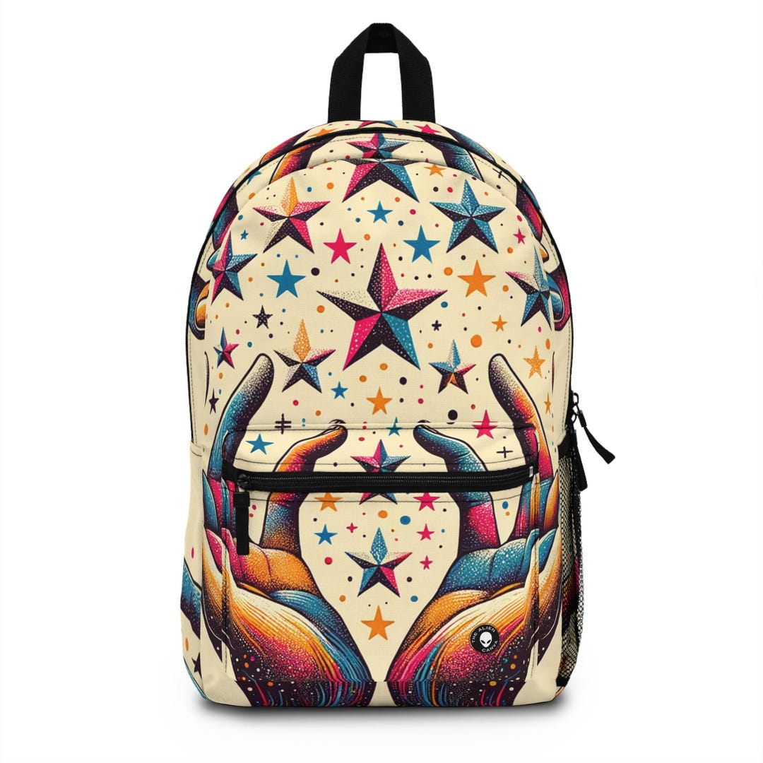 Hands Holding Stars - the Alien Backpack - Etsy