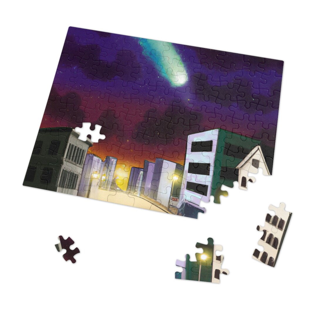 The Comet's Transformation the Alien Jigsaw Puzzle - Etsy