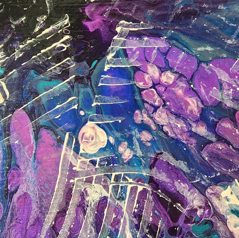 Dirty Orchid, Large Canvas, Floral Paintings, Sexual Assault Awareness ...