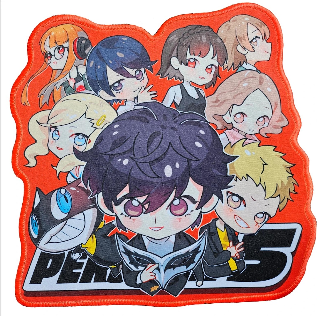 FREE SHIPPING | Persona 5 Mouse Pad | Persona 5 | Mouse Pad - Etsy