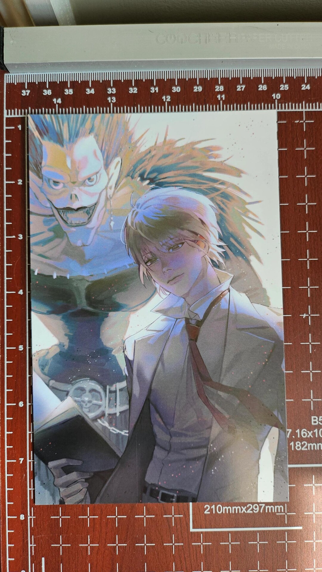 Yagami Light Poster Death Note Fan Art - Etsy