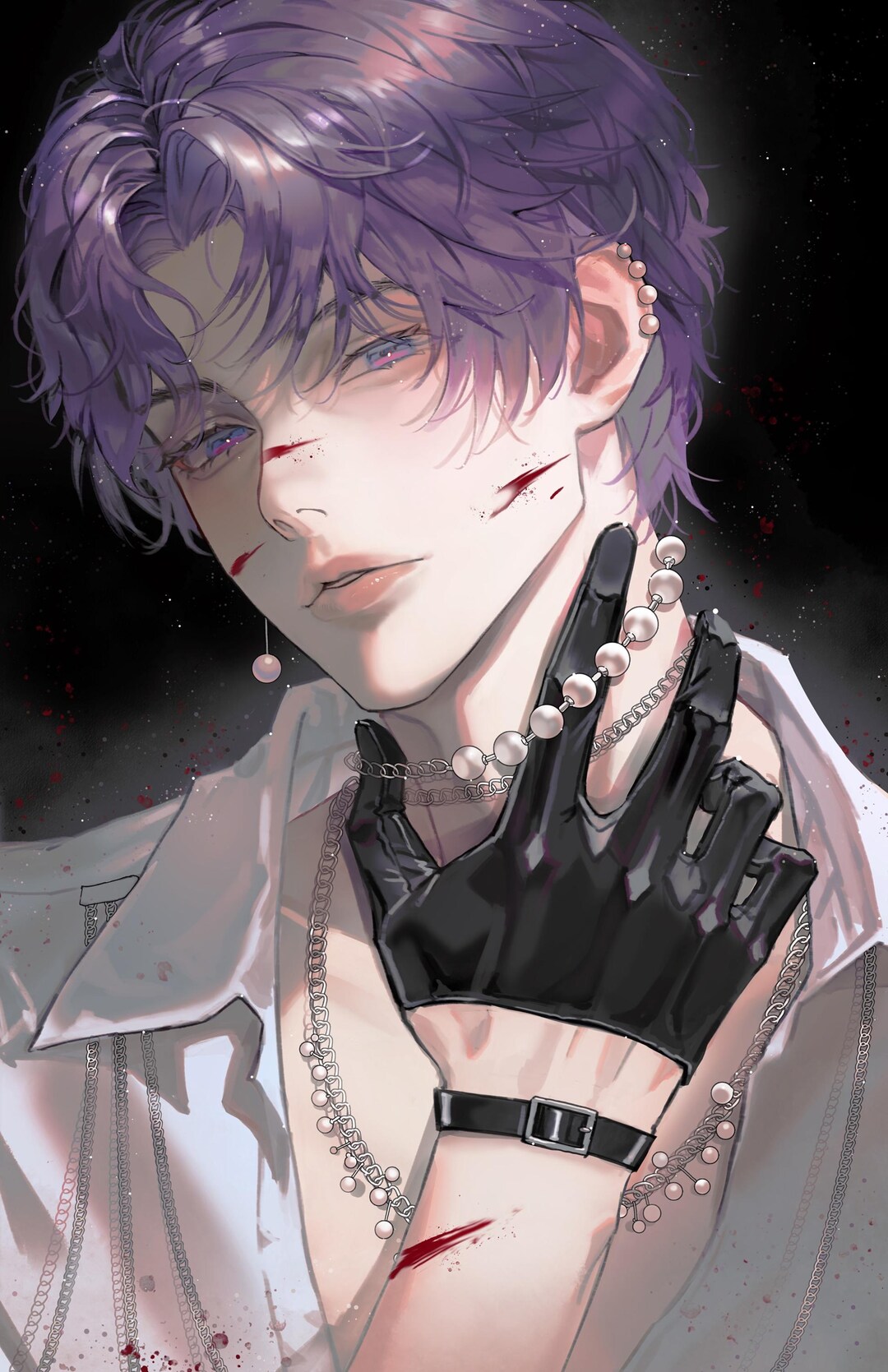 FREE SHIPPING | Rafayel Poster | Love and Deepspace | Fanart - Etsy