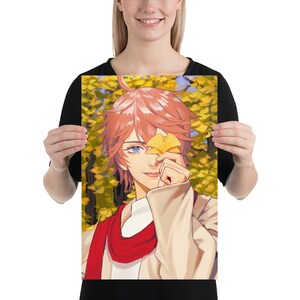 FREE SHIPPING Childe Poster Genshin Impact Fanart - Etsy