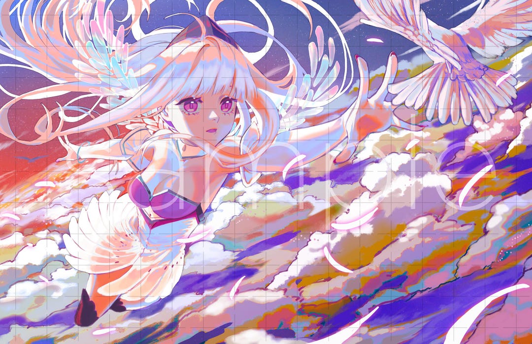 PREORDER | Raein in the Sky Poster | Raein Clowd | Poster - Etsy
