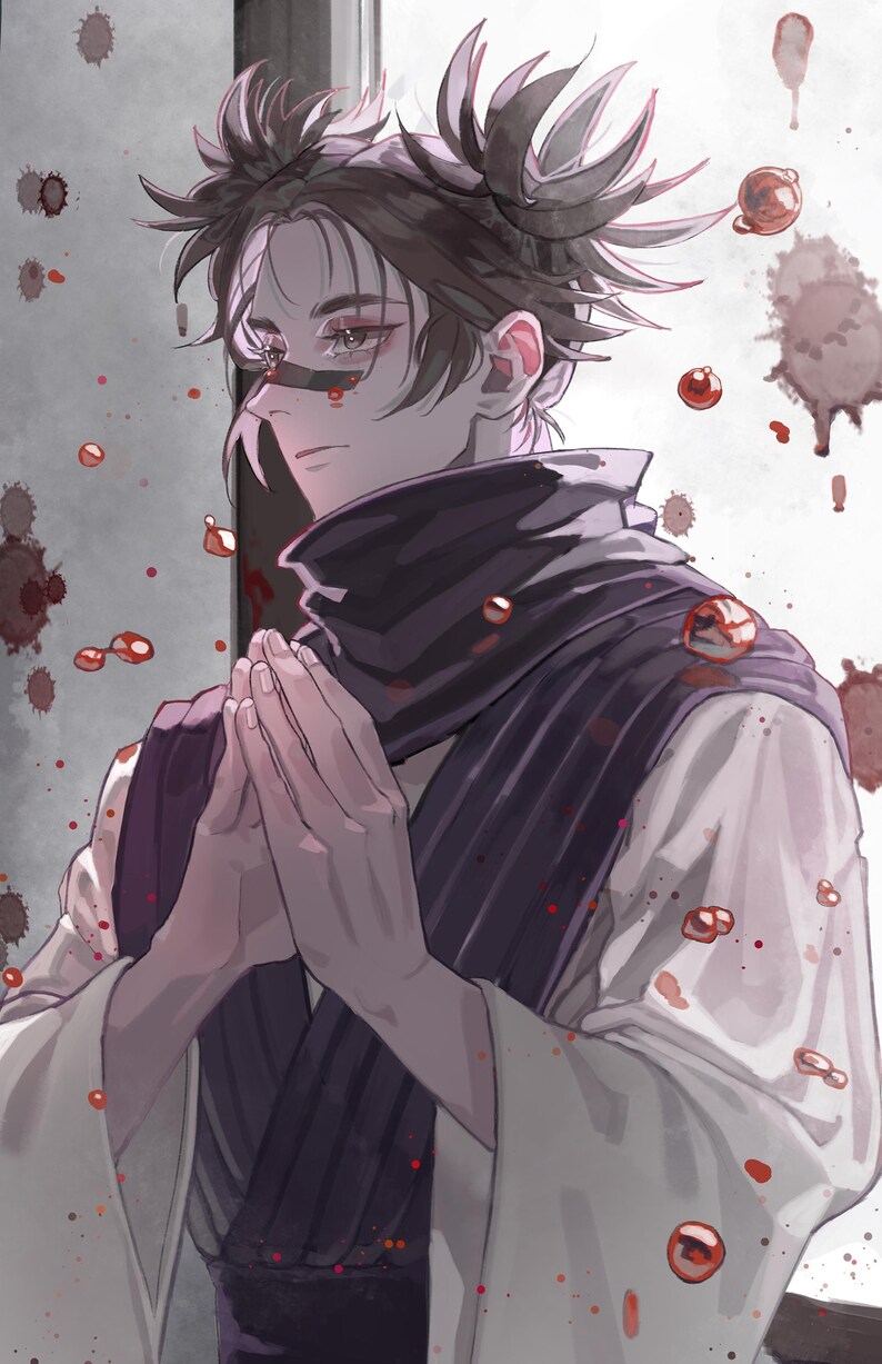 FREE SHIPPING | Choso Poster | Jujutsu Kaisen | Fanart - Etsy